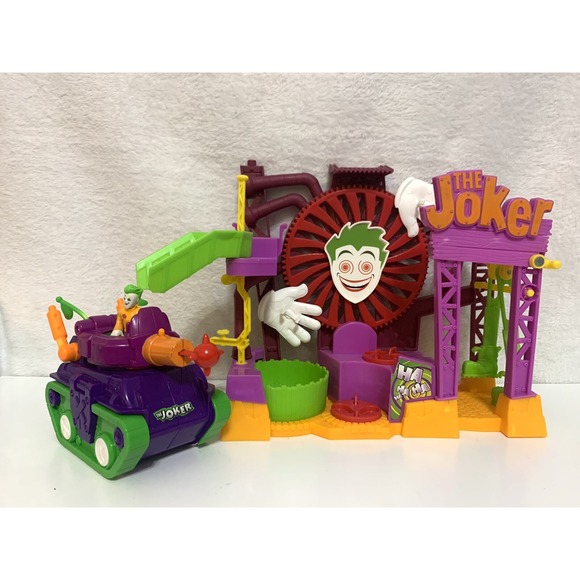 Fisher-Price | Toys | Imaginext Dc Super Friends The Joker Laff Factory ...